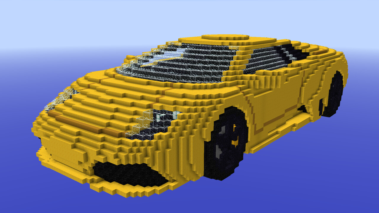 Lamborghini Murcielago LP 640-4 Minecraft Map