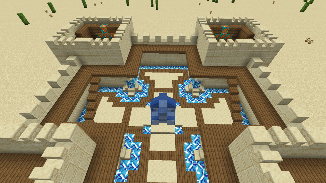 Sand Castle Minecraft Map