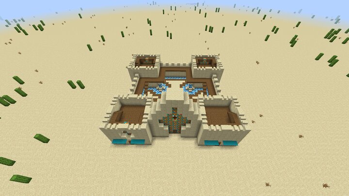 Sand Castle Minecraft Map