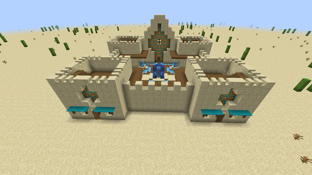 Sand Castle Minecraft Map