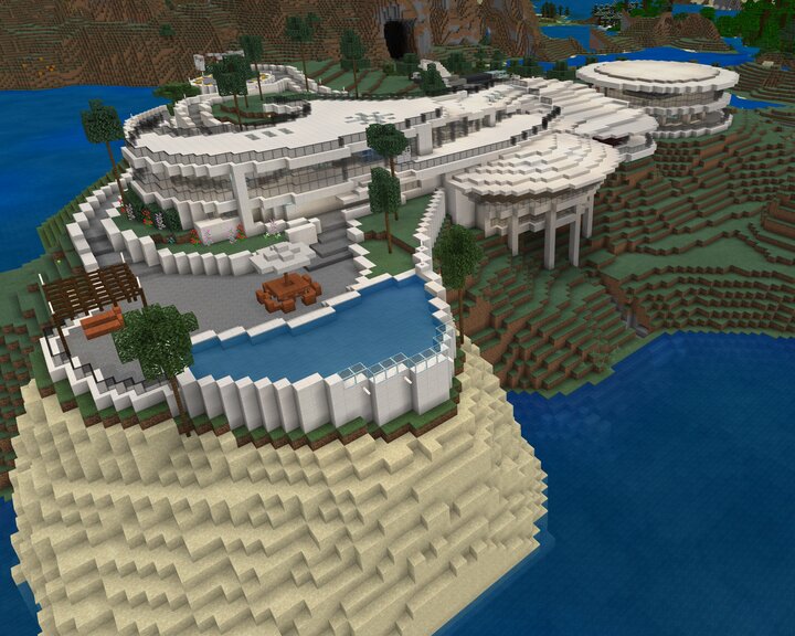 City/ navy base Minecraft Map