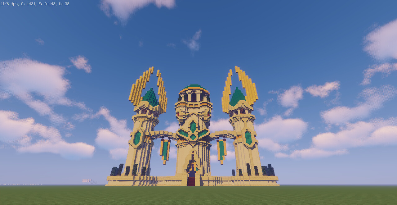 High elf towers Minecraft Map