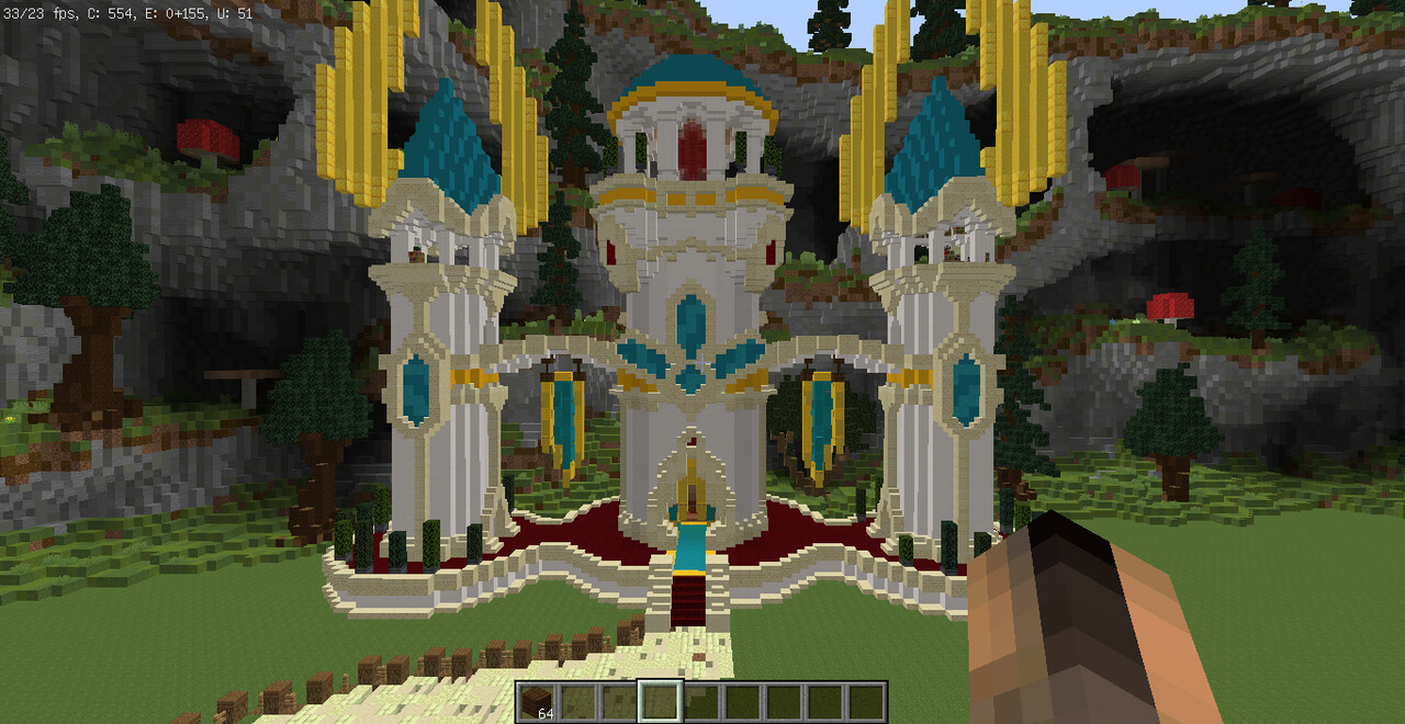 High elf towers Minecraft Map