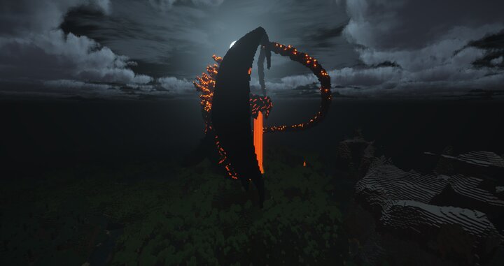 Lord of the Rings: Balrog TIMELAPSE Minecraft Map