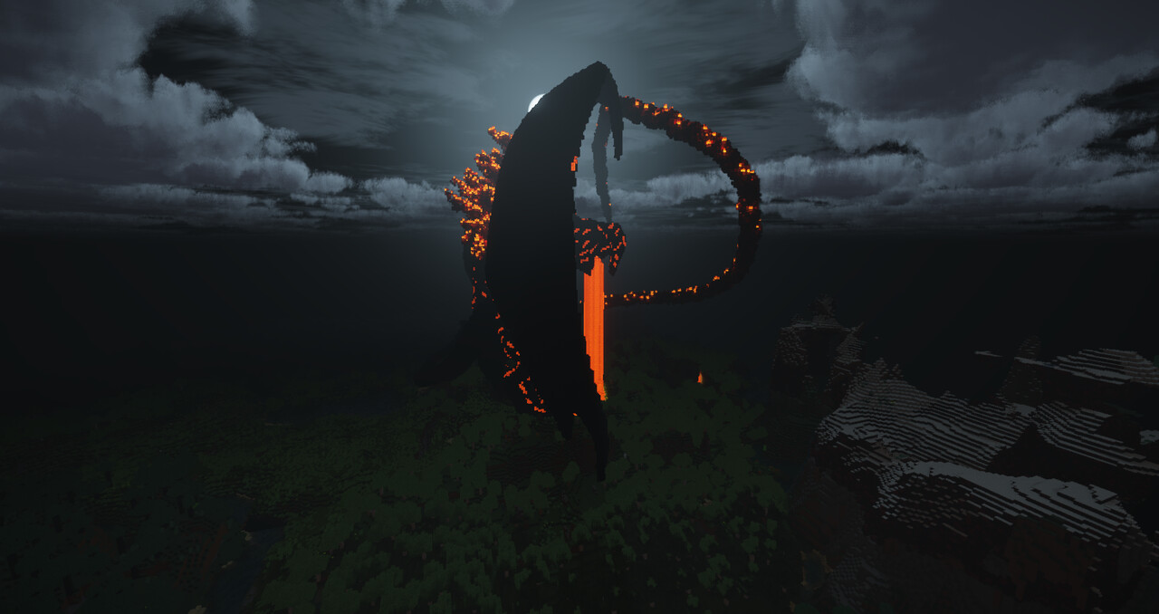 Lord of the Rings: Balrog TIMELAPSE Minecraft Map