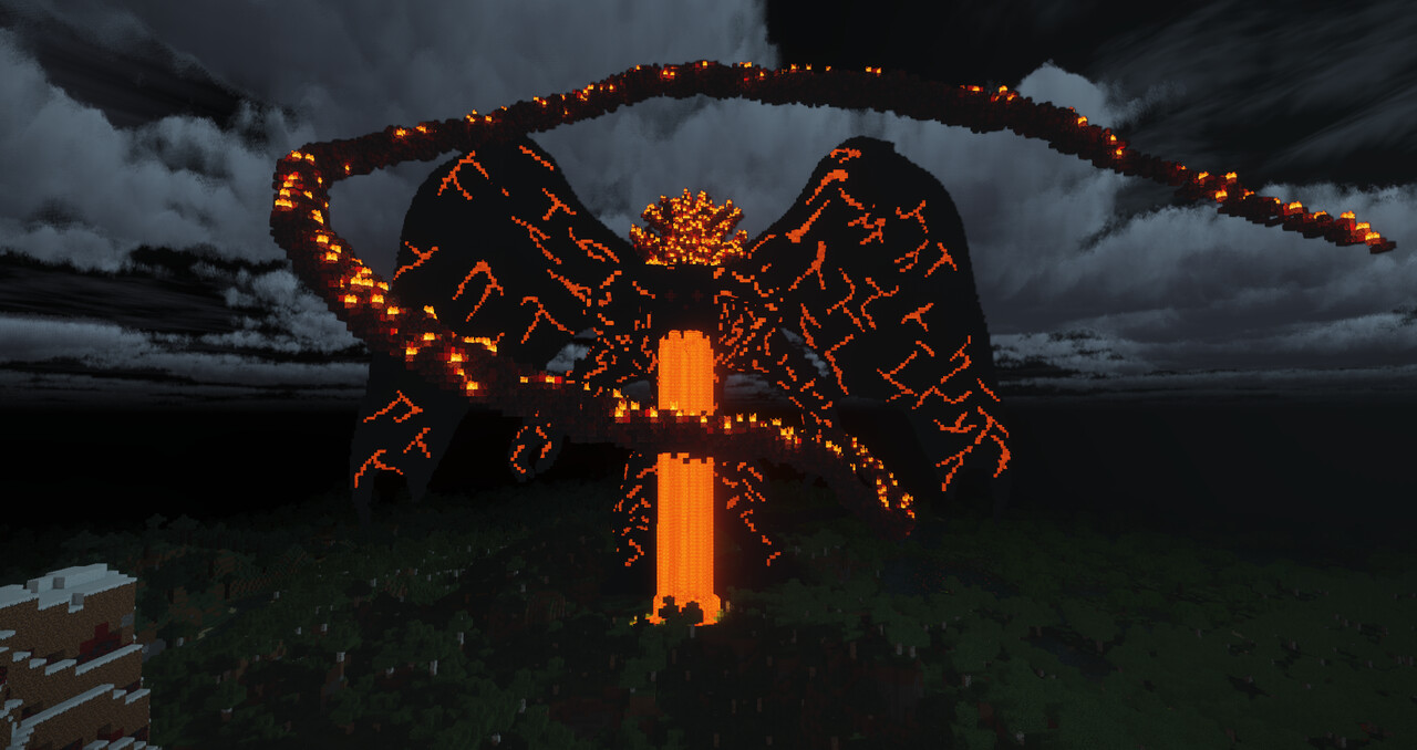 Lord of the Rings: Balrog TIMELAPSE Minecraft Map