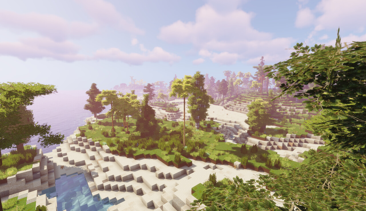 Subtropical River Delta Minecraft Map