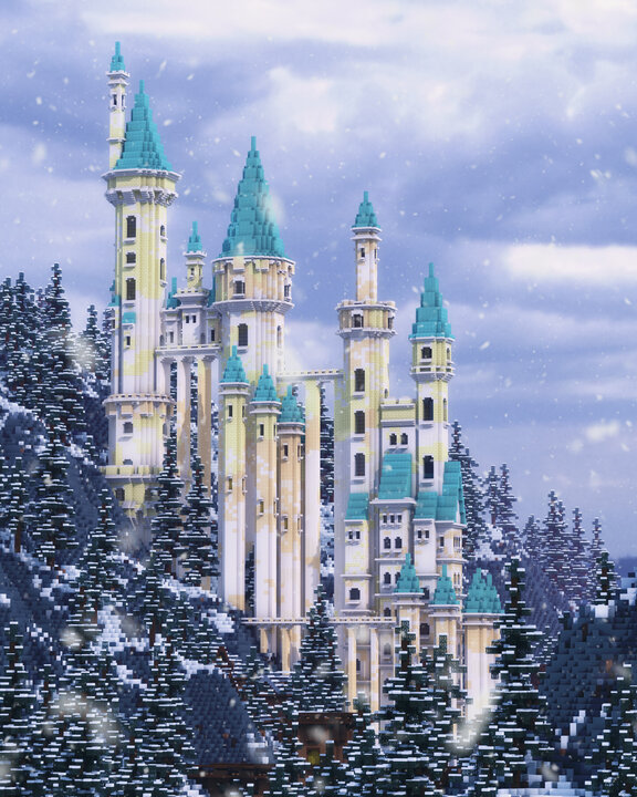 Snowfall Castle Minecraft Map
