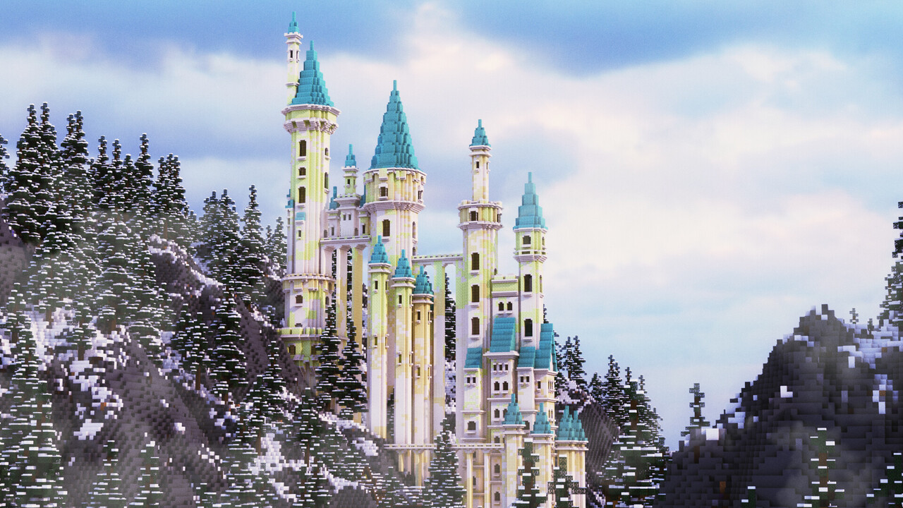 Snowfall Castle Minecraft Map