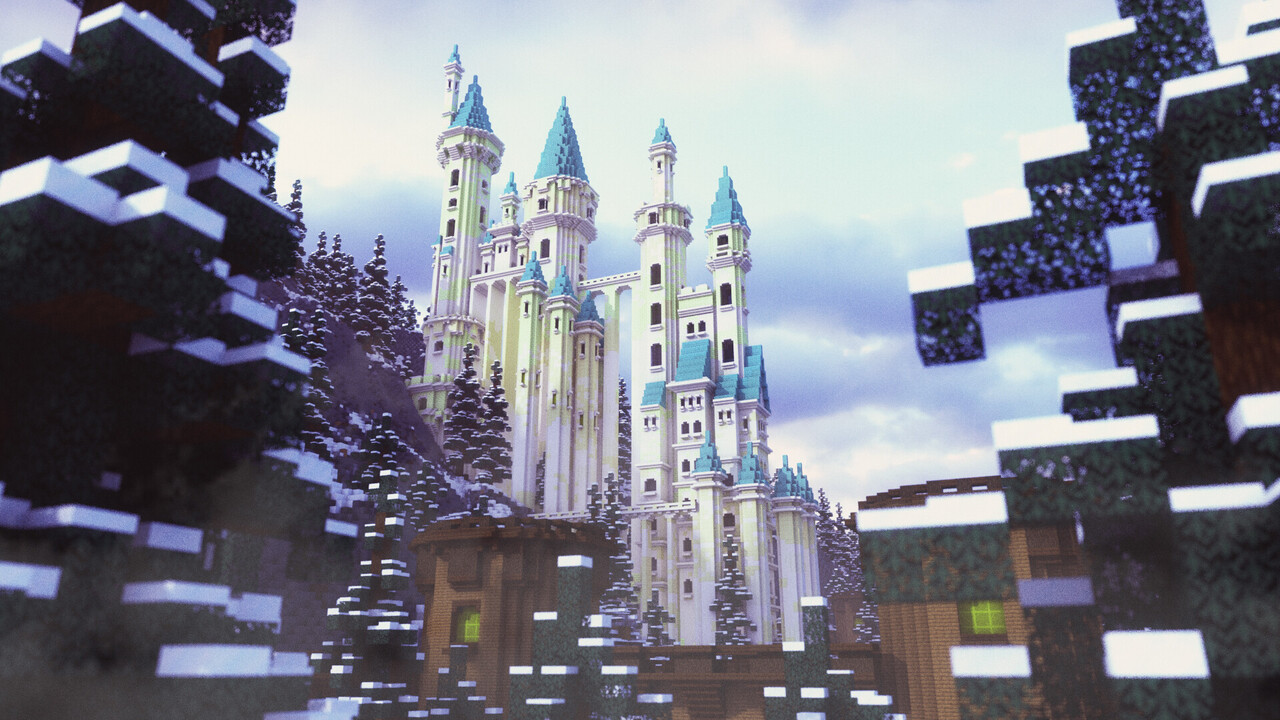 Snowfall Castle Minecraft Map