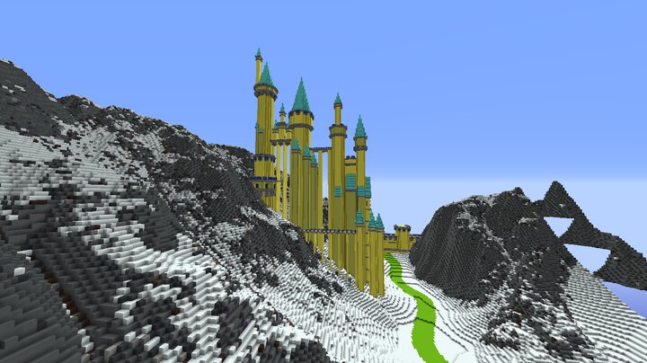 Snowfall Castle Minecraft Map