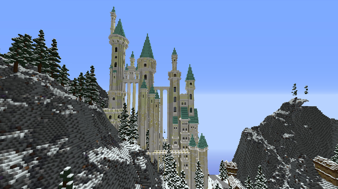Snowfall Castle Minecraft Map