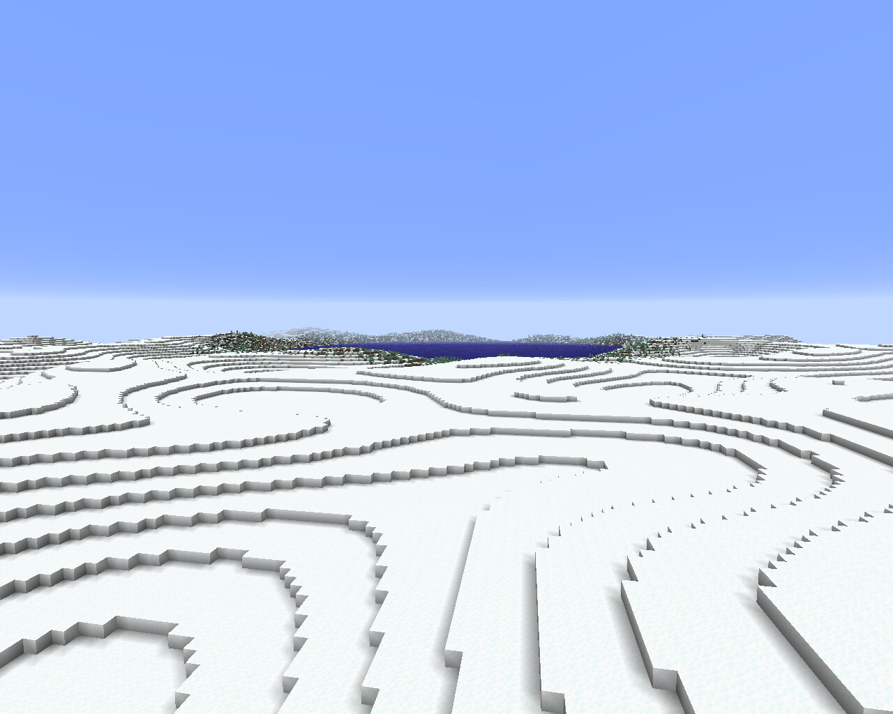 cold land Minecraft Map