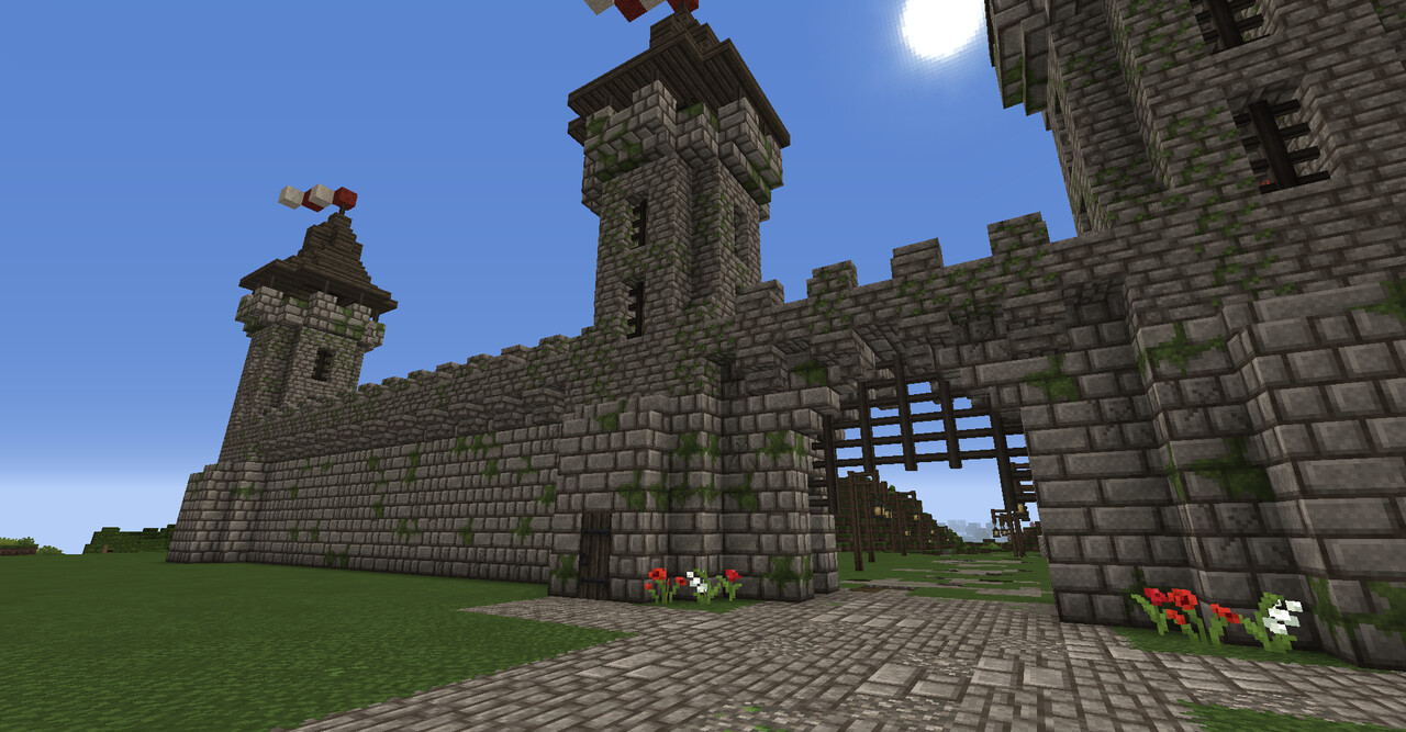 Medieval Town Minecraft Map