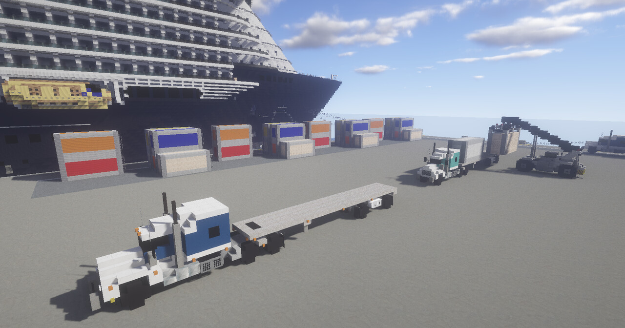 1.5:1 Kenworth Fleet and 1.75:1 Kalmar RT240 Container Handler on the ...
