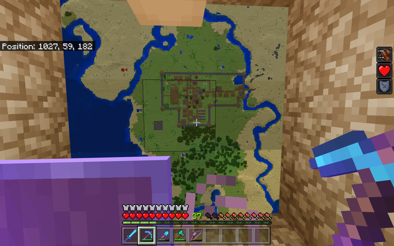 my bedrock survival world (discontinued check new page) Minecraft Map