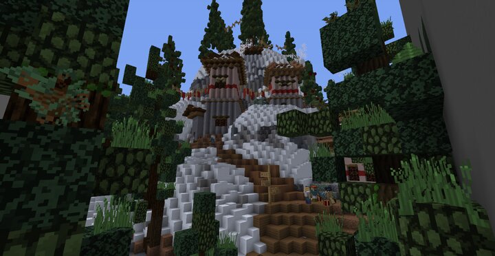 MOUNTAIN VILLAGE Minecraft Map