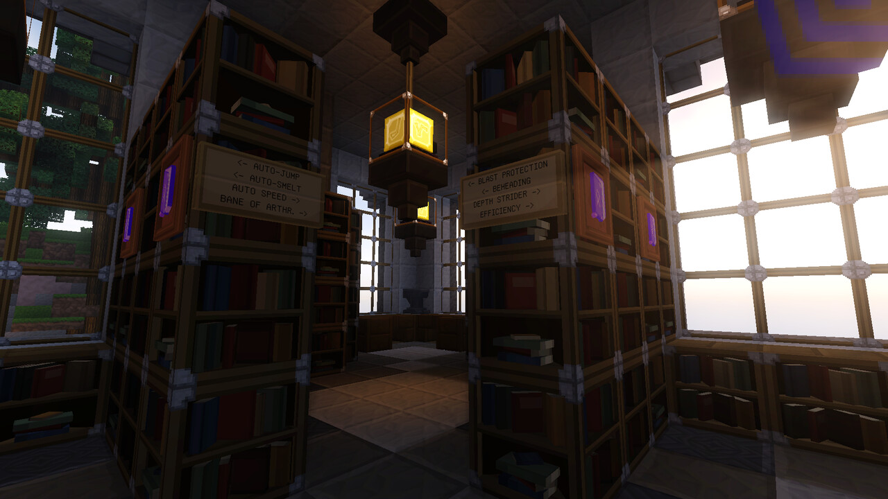 Great Library Minecraft Map