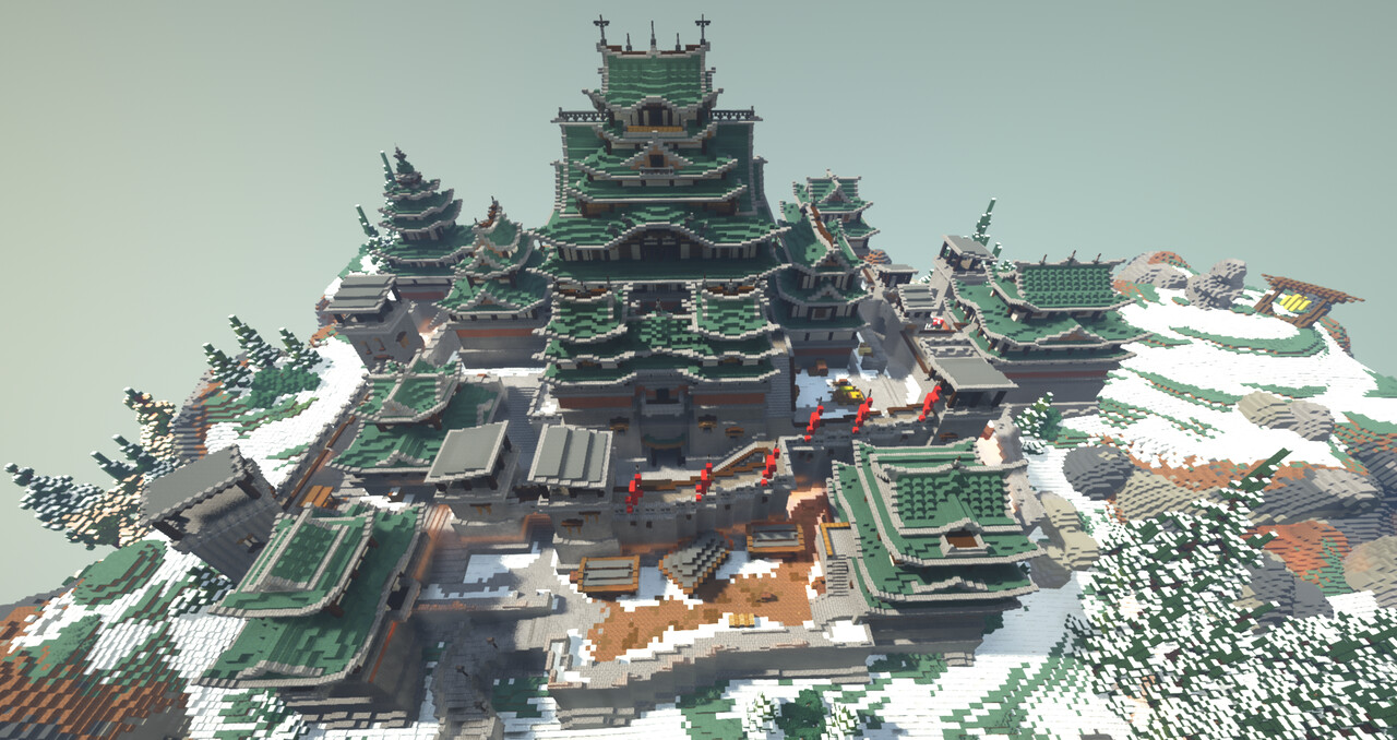 Chinese Fortress Minecraft Map