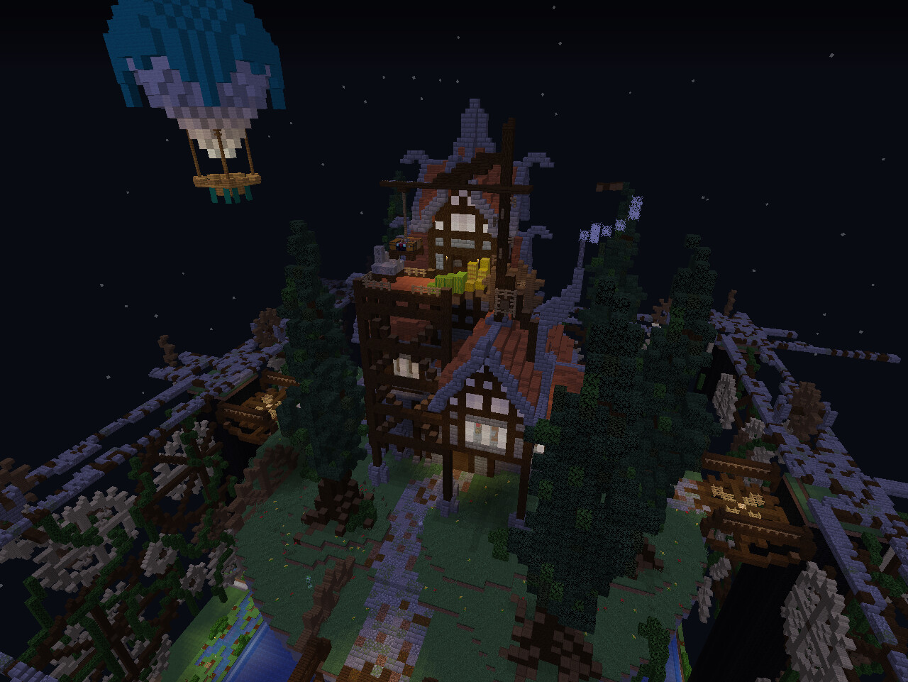 Plot Spawn Steampunk Minecraft Map