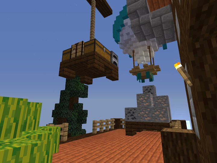 Plot Spawn Steampunk Minecraft Map