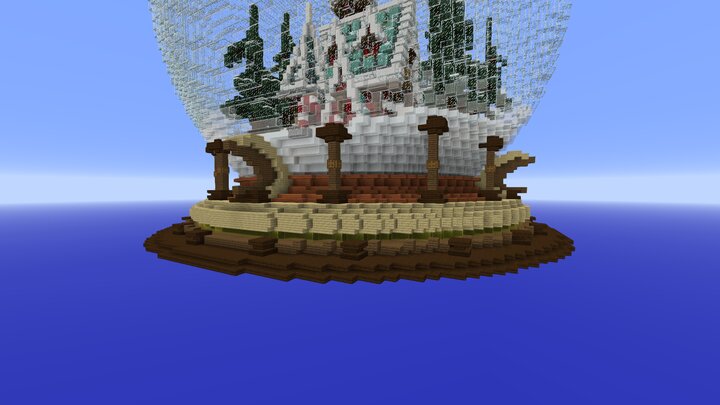 christmas crystal ball Minecraft Map