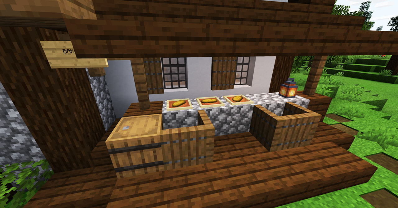 Medieval Bakery Minecraft Map
