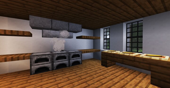 Medieval Bakery Minecraft Map