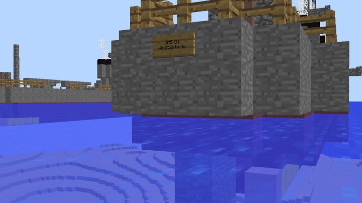 D-1 Class Torpedoboat Minecraft Map