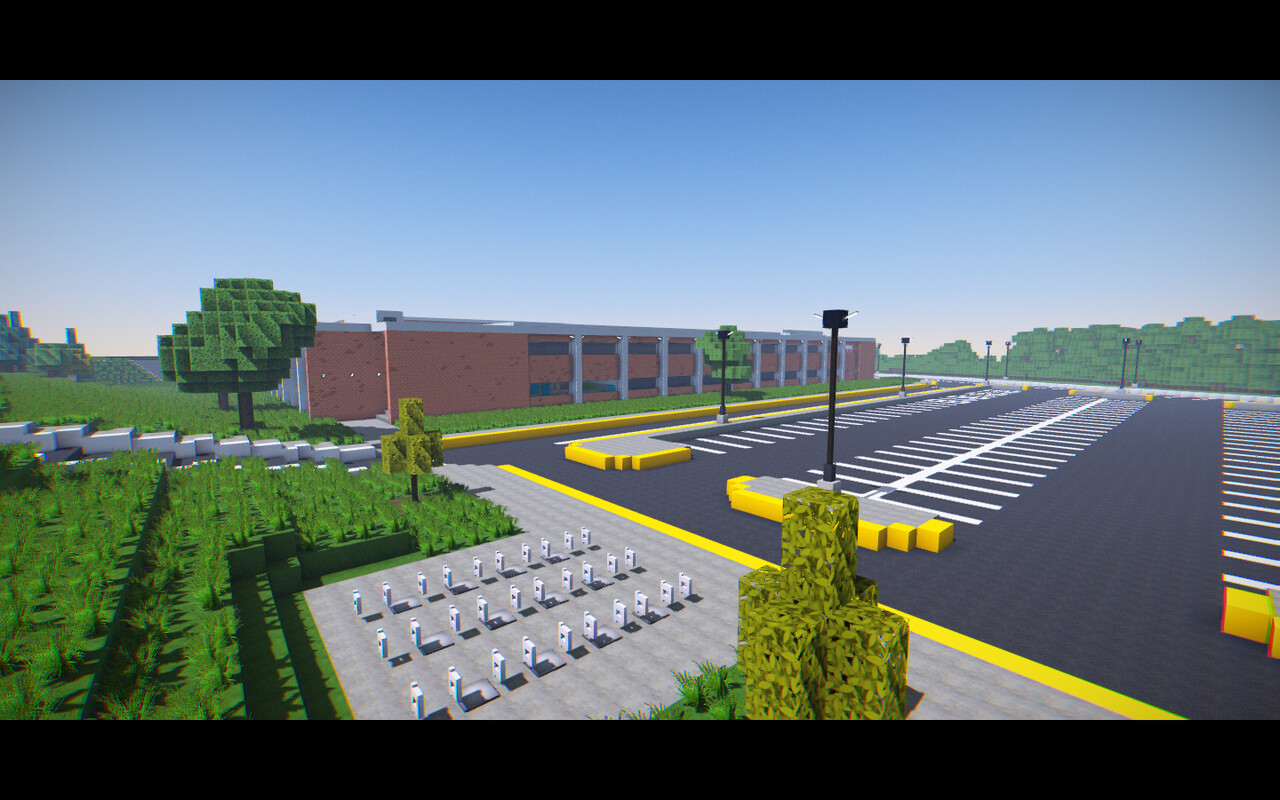 Middle-High School Minecraft Map