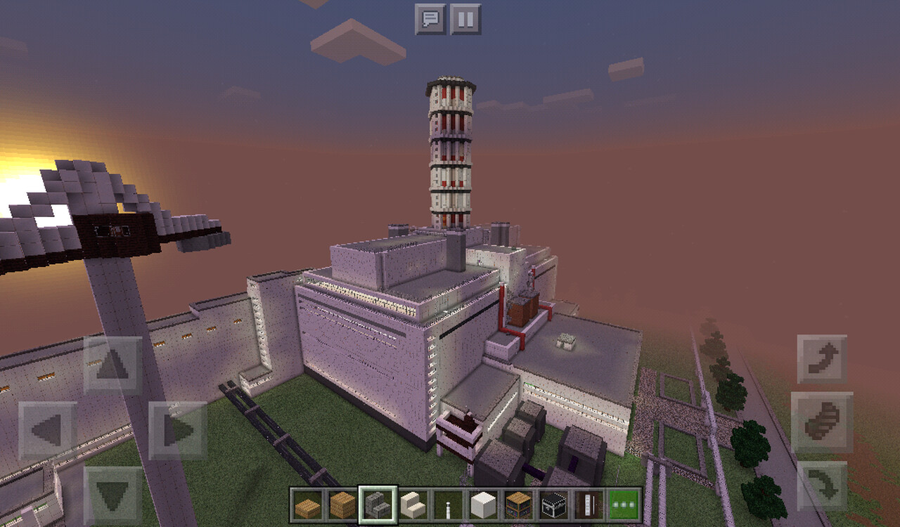 Chernobyl type Reactor / ЧАЕС Minecraft PE 1.7+ Minecraft Map