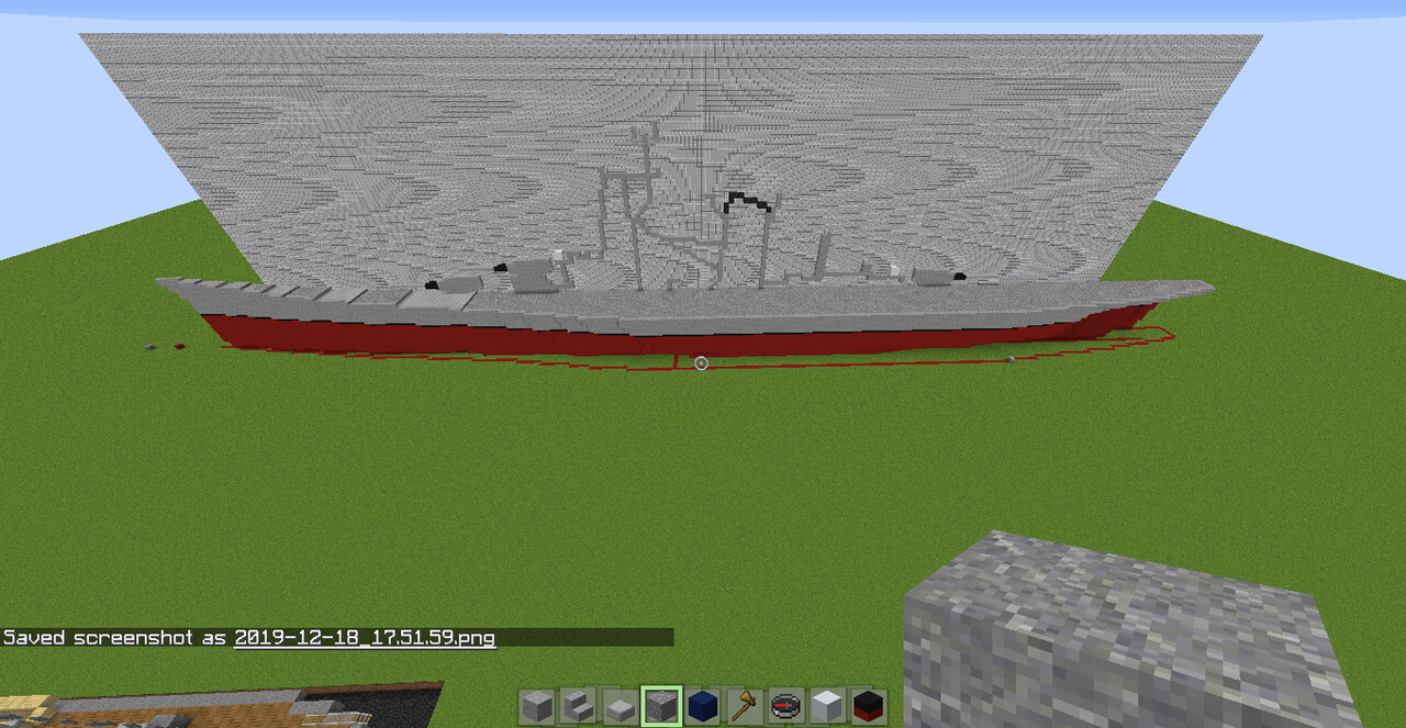 USS Alaska Minecraft Map