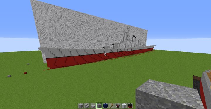 USS Alaska Minecraft Map