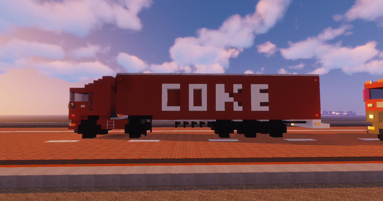 1.75:1 Scale Scania European Coca-Cola ( coke ) Truck & Trailer ...
