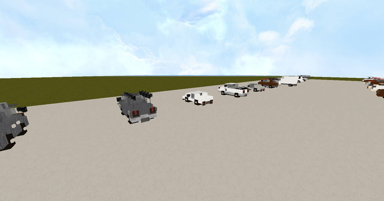 DreamWanderer's Pack of cars [With Download] Minecraft Map