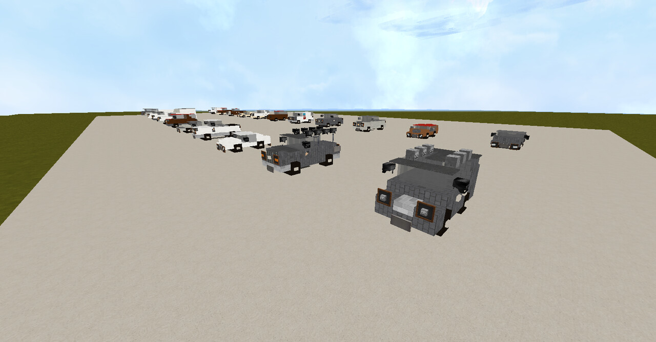 DreamWanderer's Pack of cars [With Download] Minecraft Map