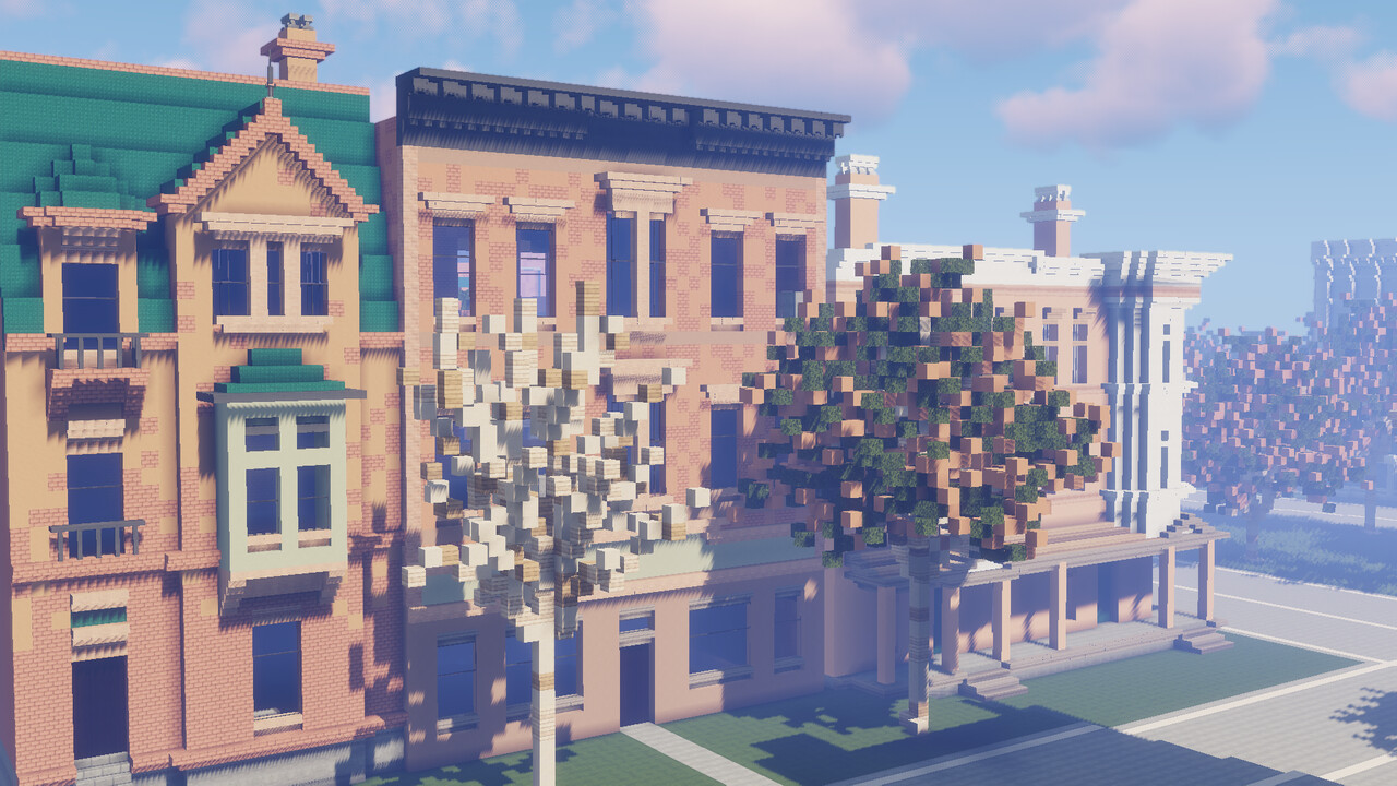 Massive Fall City Update #5 Minecraft Map