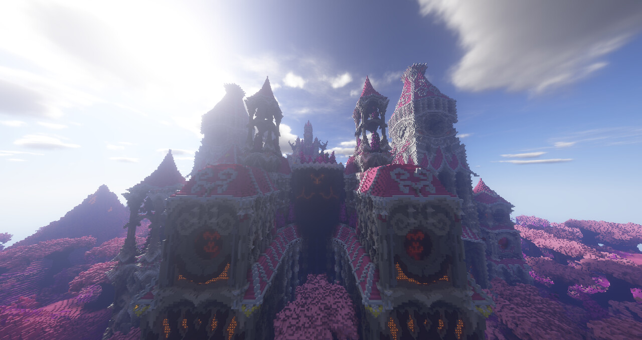 Sweety Palace - FANTASY BUİLD [Cinematic] Minecraft Map