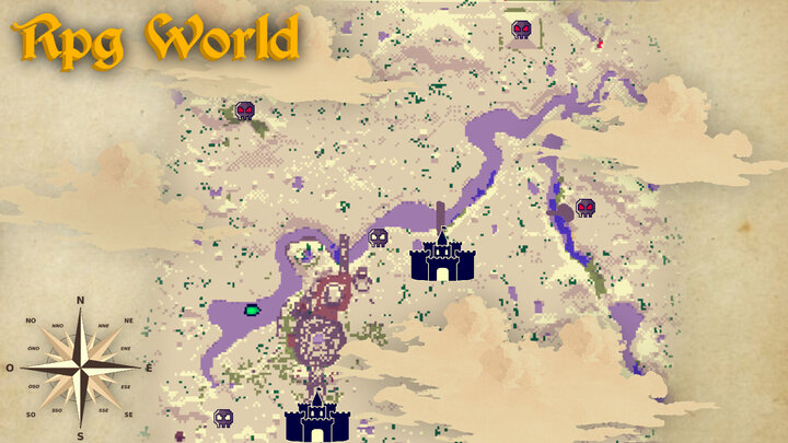 Rpg world 1.3 Minecraft Map