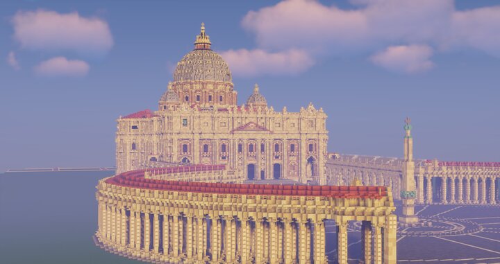 St. Peter's Basilica Minecraft Map