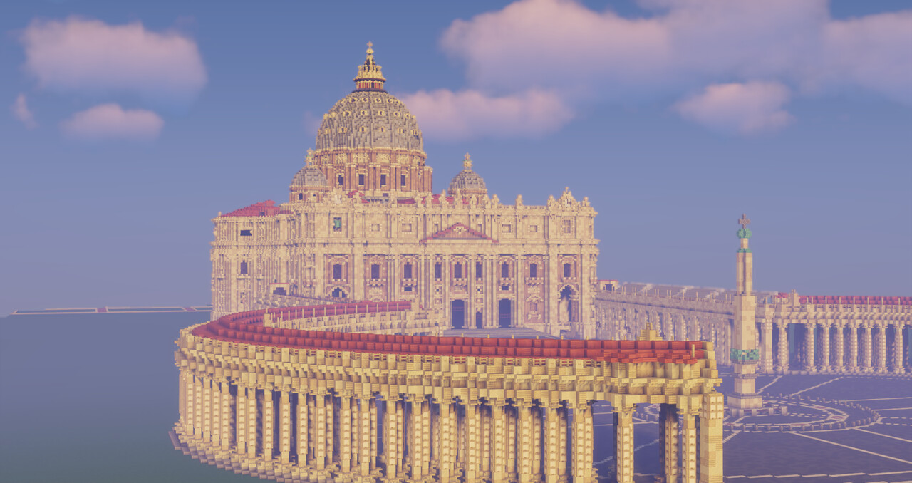 St. Peter's Basilica Minecraft Map