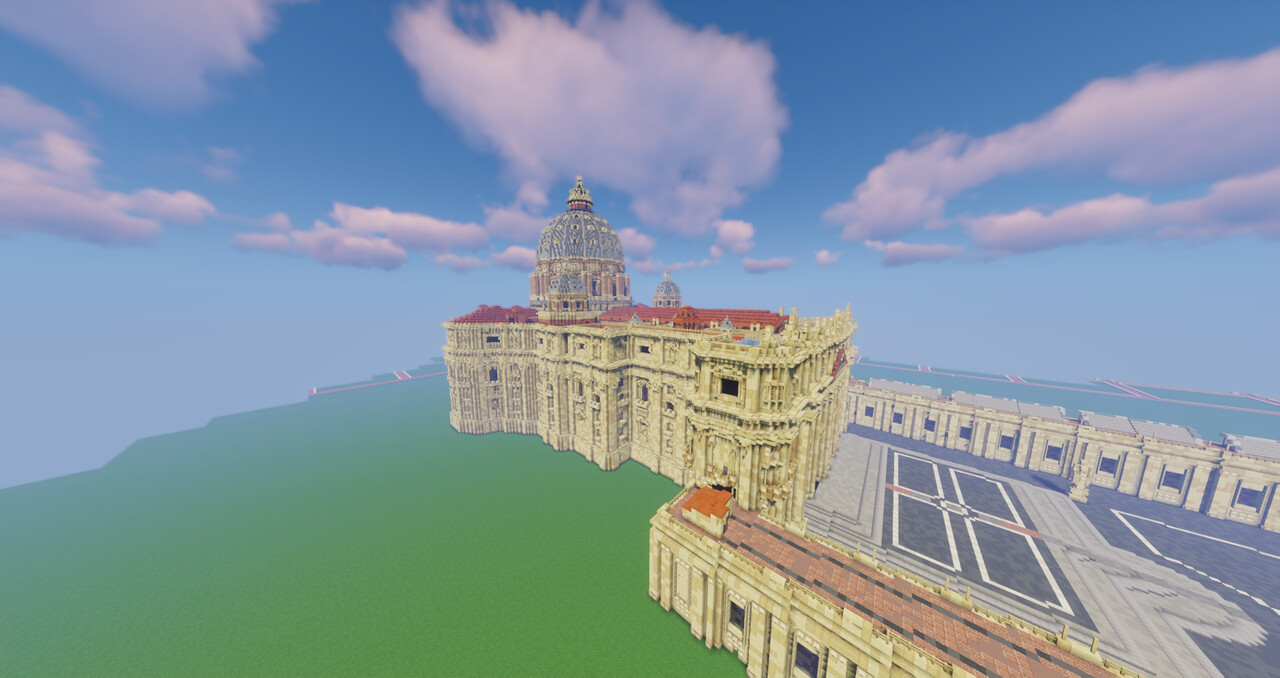 St. Peter's Basilica Minecraft Map