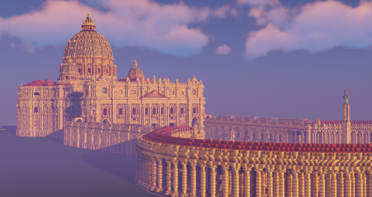 St. Peter's Basilica Minecraft Map