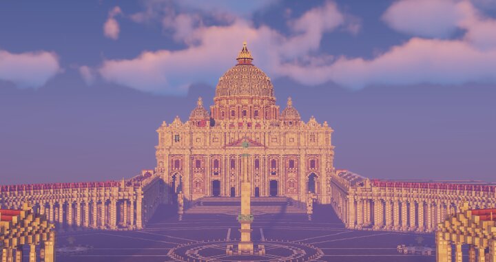 St. Peter's Basilica Minecraft Map