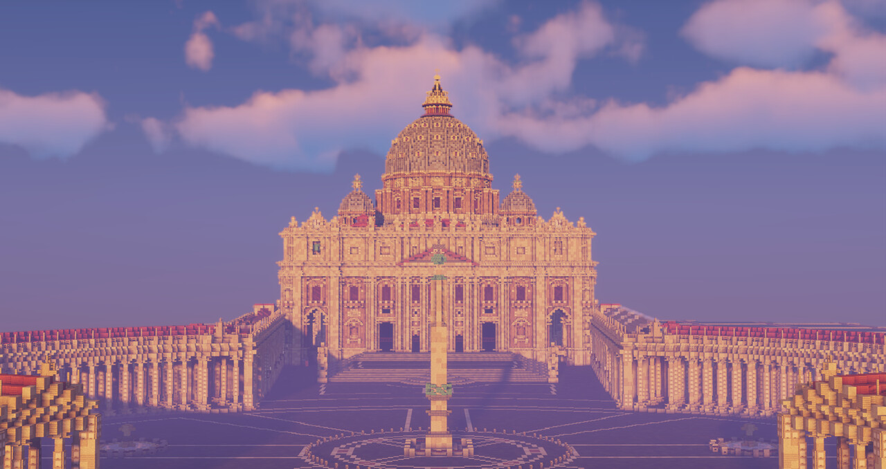St. Peter's Basilica Minecraft Map