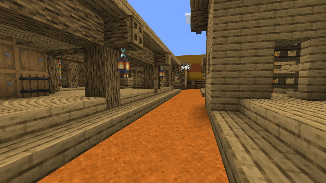 le temps du western Minecraft Map