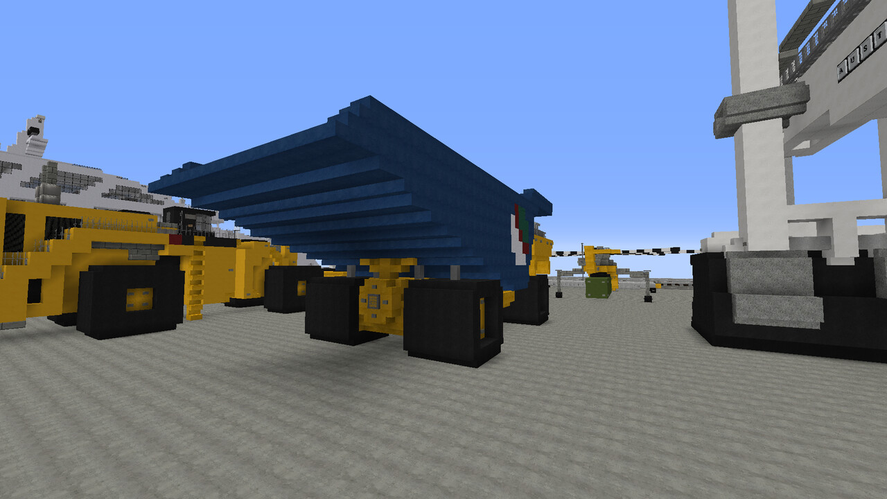 Giant Dump Truck Minecraft Map