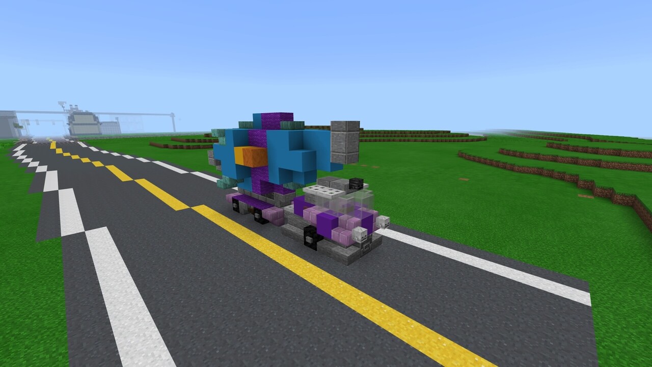 Fallout Nuka Cola Quantum Promotional Truck Minecraft Map