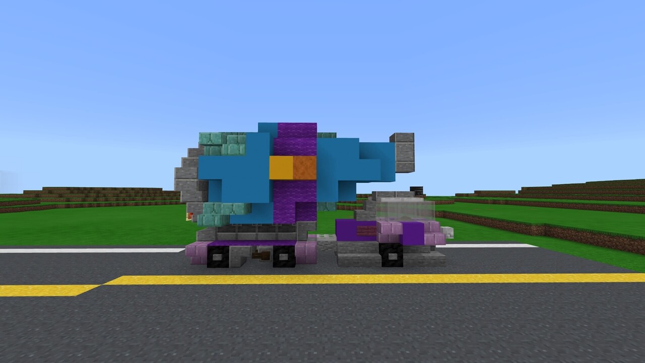 Fallout Nuka Cola Quantum Promotional Truck Minecraft Map