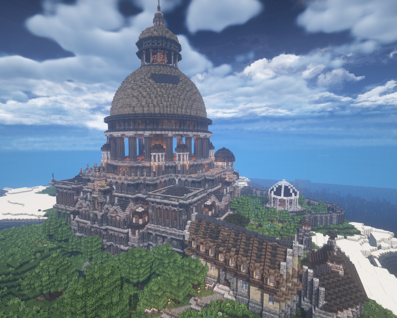 Grand Temple Minecraft Map